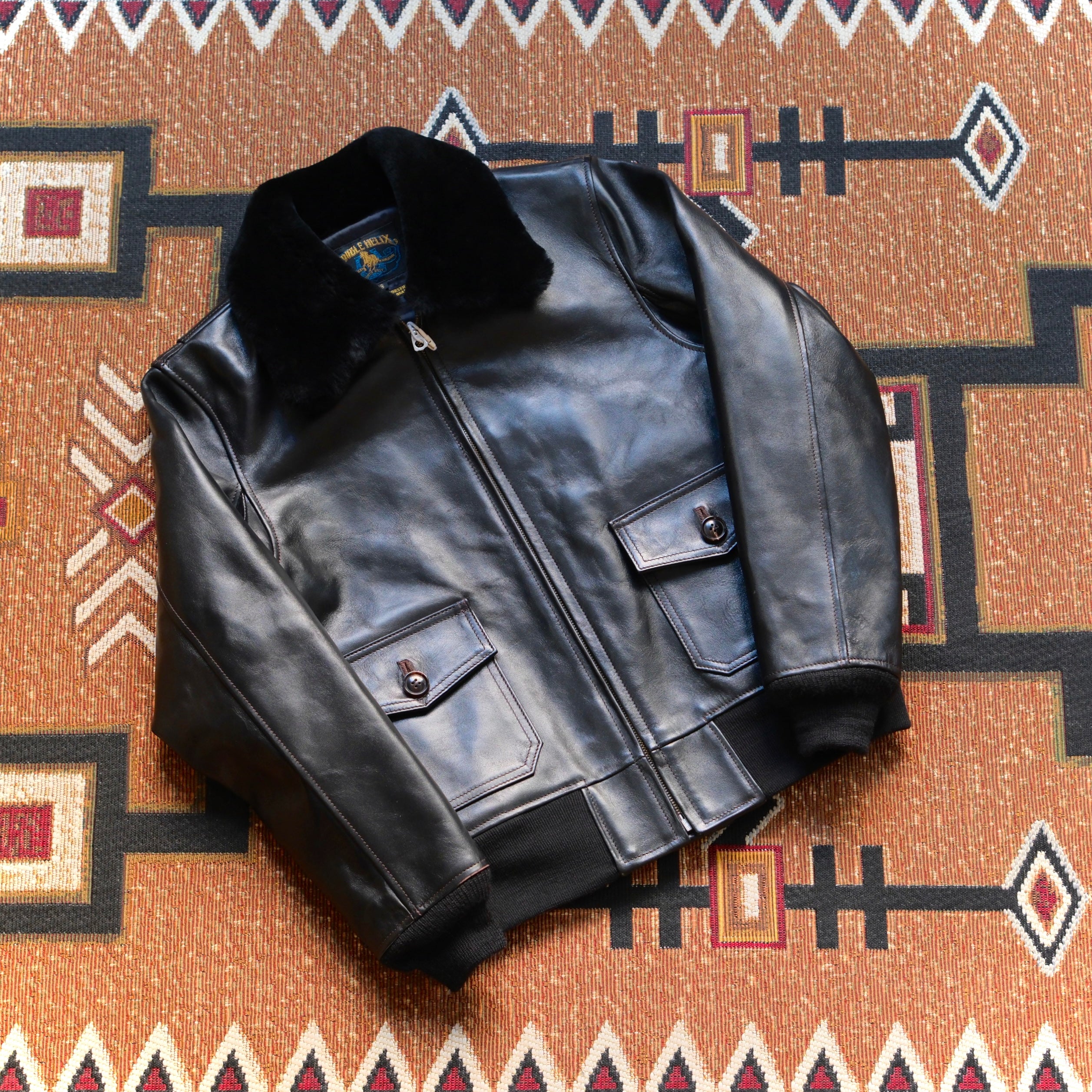 DOUBLE HELIX Type G1 Flight Jacket – Leather Healer