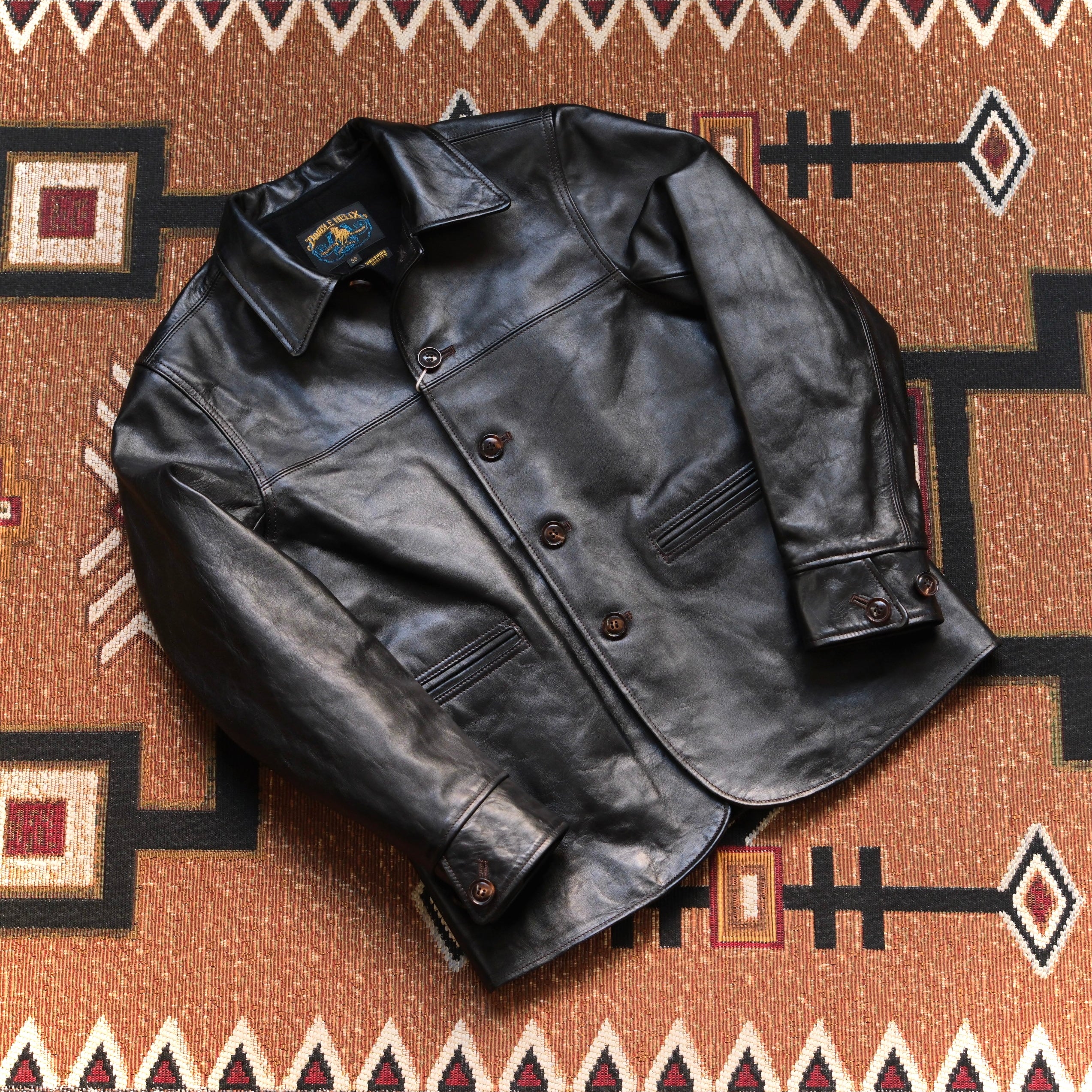DOUBLE HELIX Auto Revolution Jacket – Leather Healer