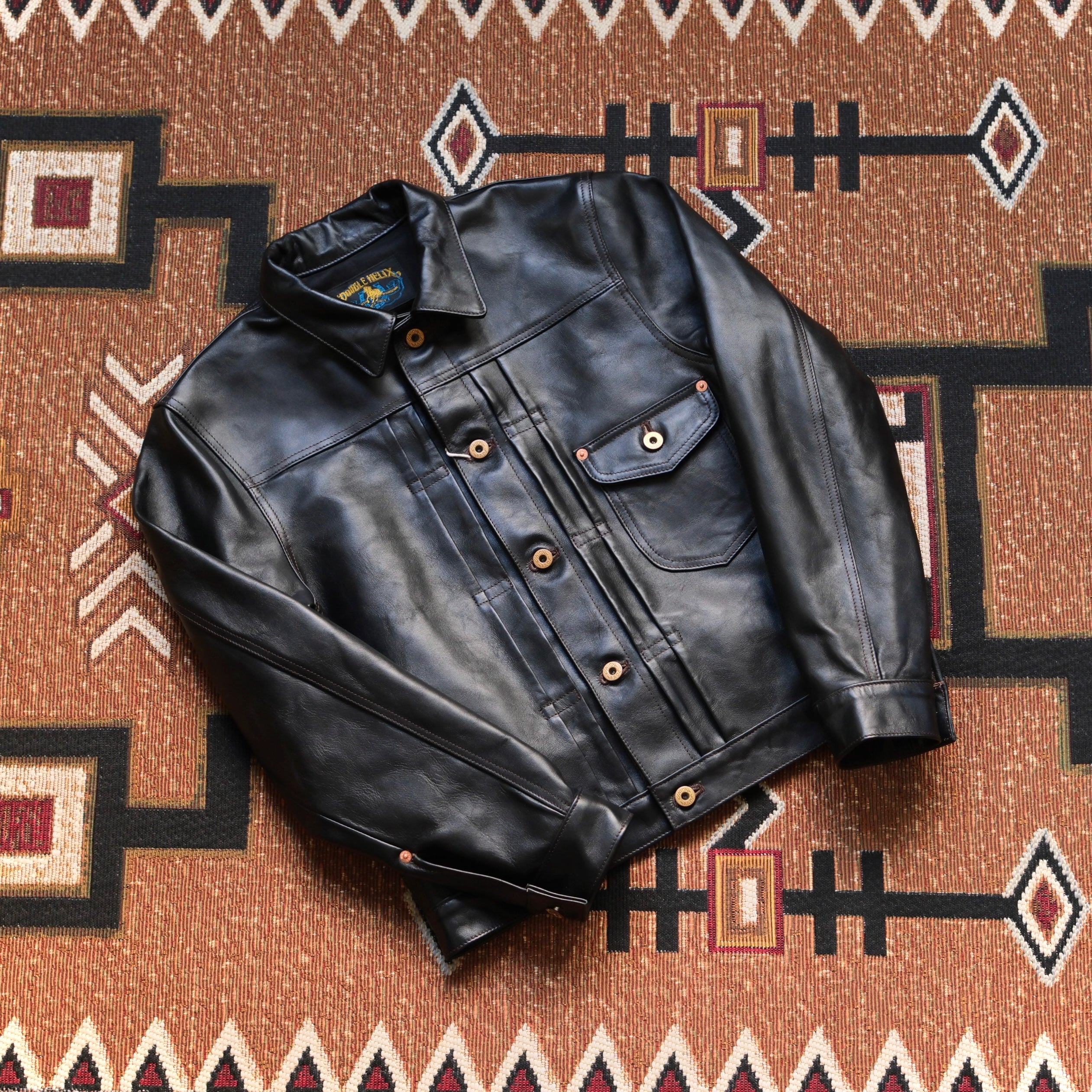DOUBLE HELIX Western Cowboy Jacket – Leather Healer