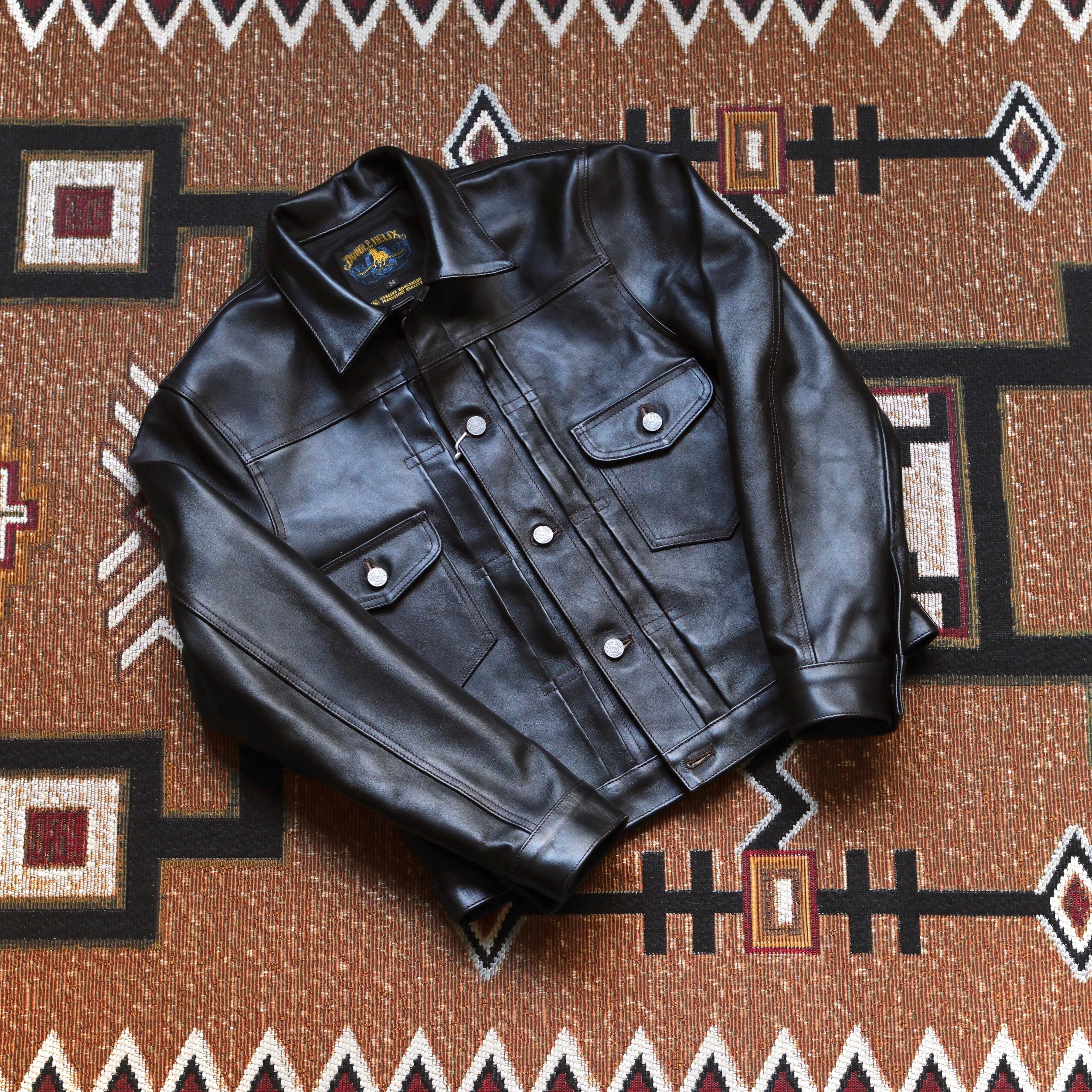 DOUBLE HELIX Gold Digger Jacket – Leather Healer